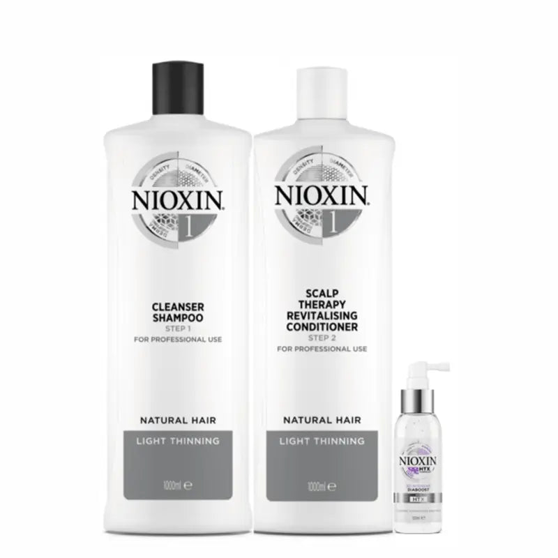 1000ml Nioxin System 1 Diaboost Combo for Sale Online